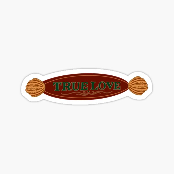 "True Love Boat Sign" Sticker for Sale by emmanordstrom | Redbubble