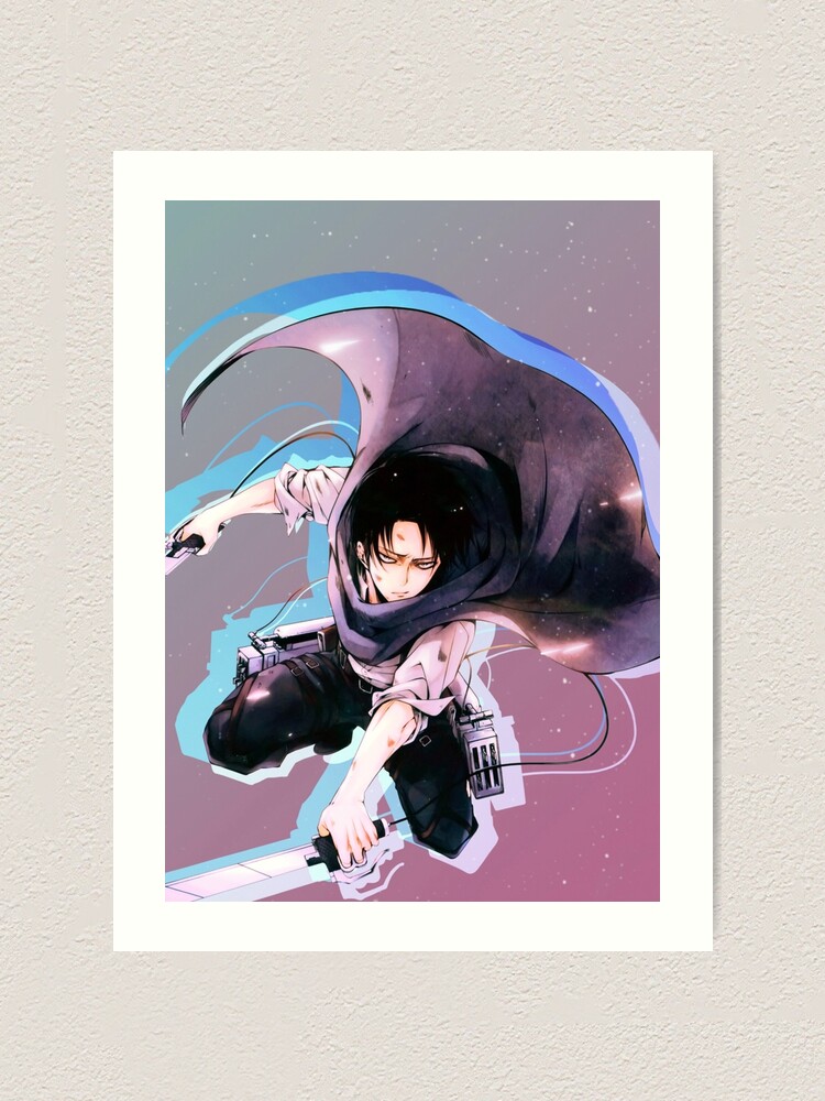 "levi ackerman" Art Print for Sale by burnslikethesun | Redbubble