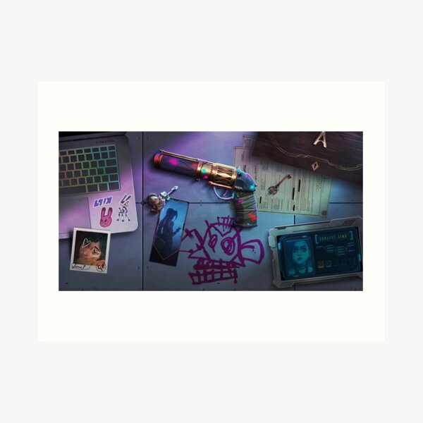 "Arcane Jinx Desk" Art Print by be-yourself-art | Redbubble