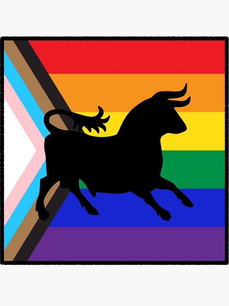 "Progress Pride Flag Fallout: New Vegas Inspired Caesar's Legion Logo ...