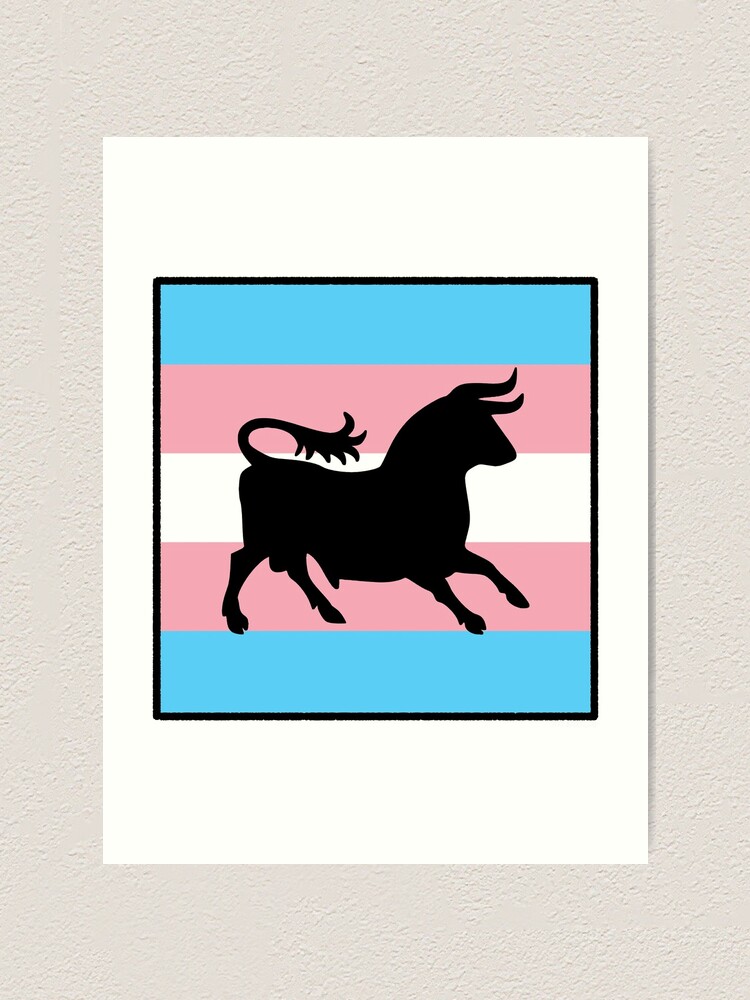"Trans Pride Flag Fallout: New Vegas Inspired Caesar's Legion Logo" Art ...