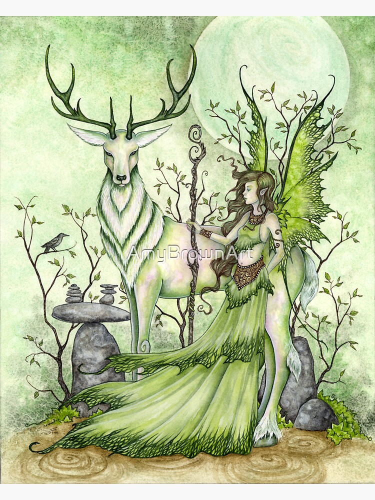 "Guardian" Sticker for Sale by AmyBrownArt | Redbubble