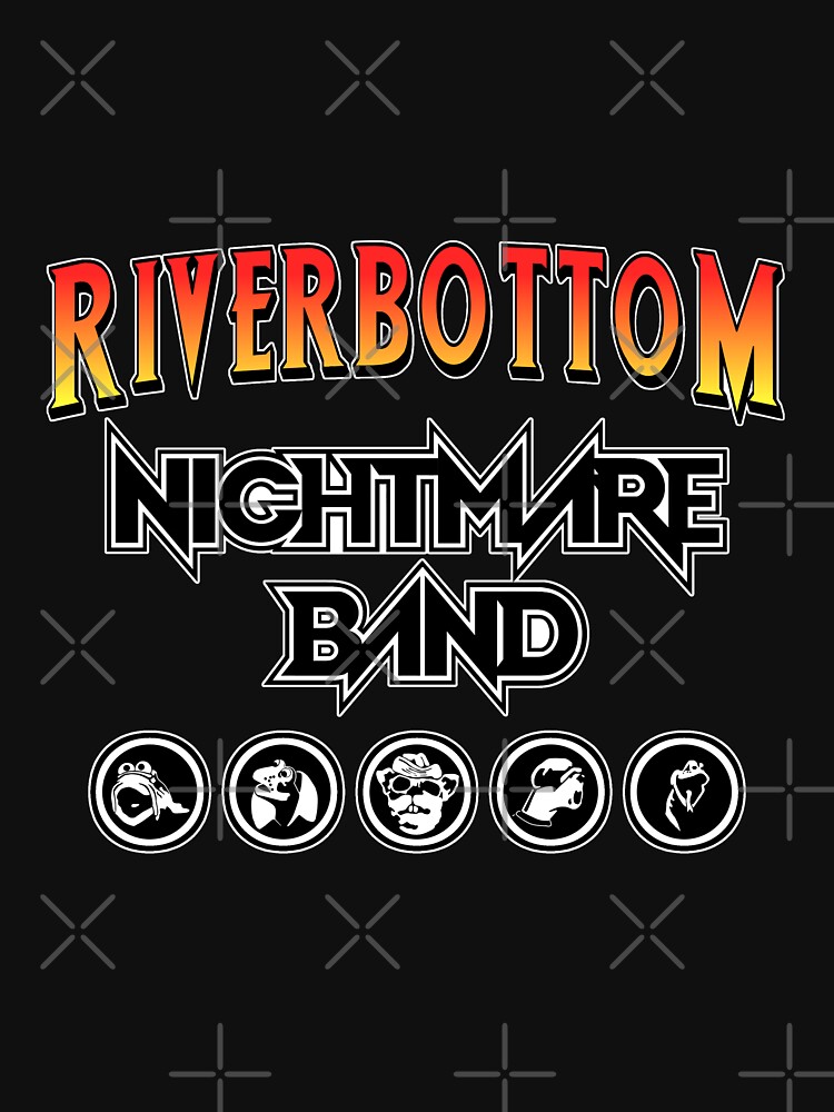 "Riverbottom Nightmare Band" T-shirt for Sale by Angry-Mongo ...