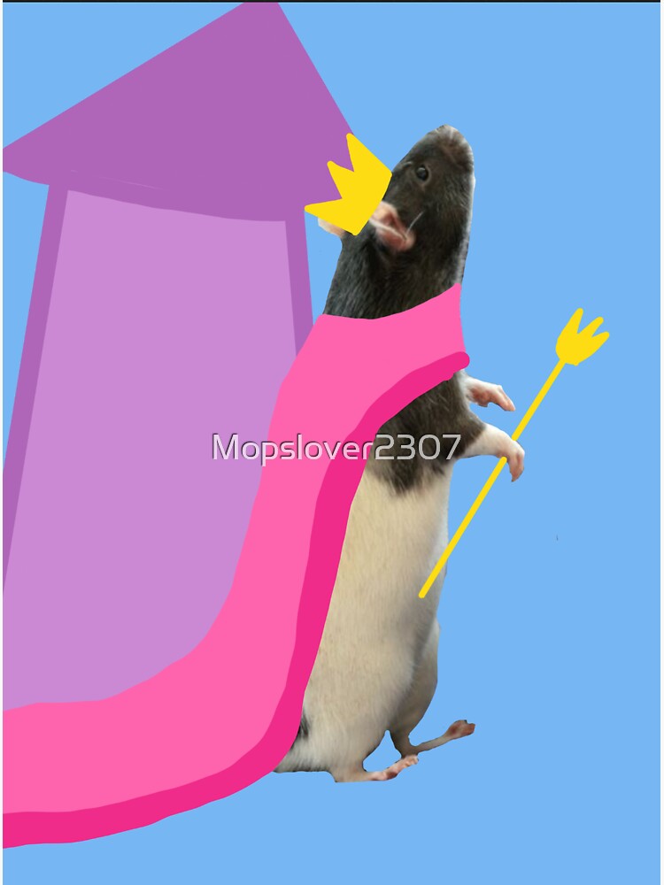 "royal rat" Sticker by Mopslover2307 | Redbubble