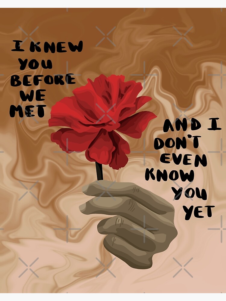 "Hadestown Poster Quote" Postcard for Sale by sm-pht | Redbubble