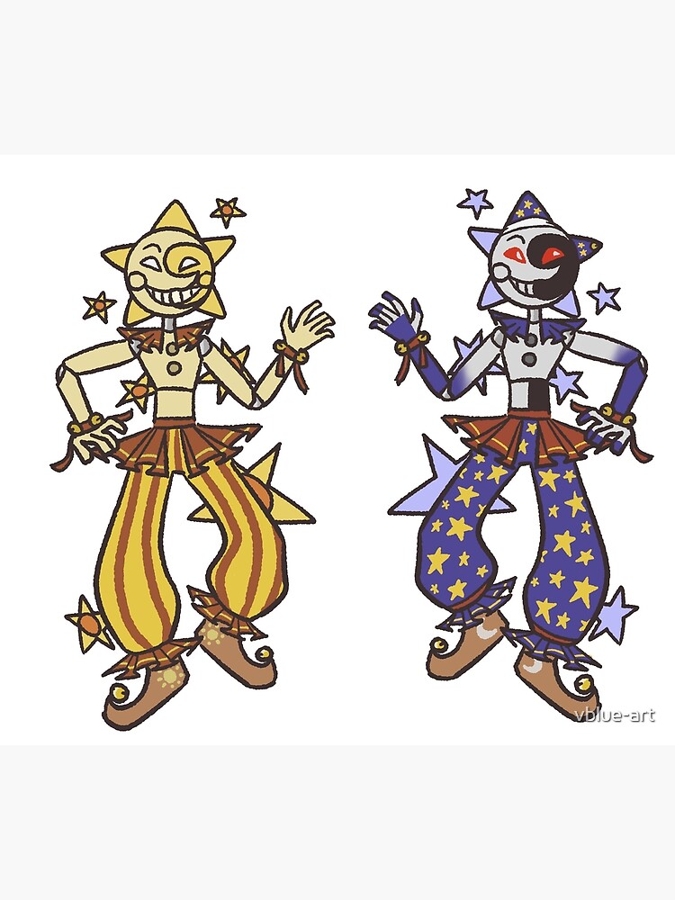 "Sundrop and Moondrop" Poster for Sale by vblue-art | Redbubble