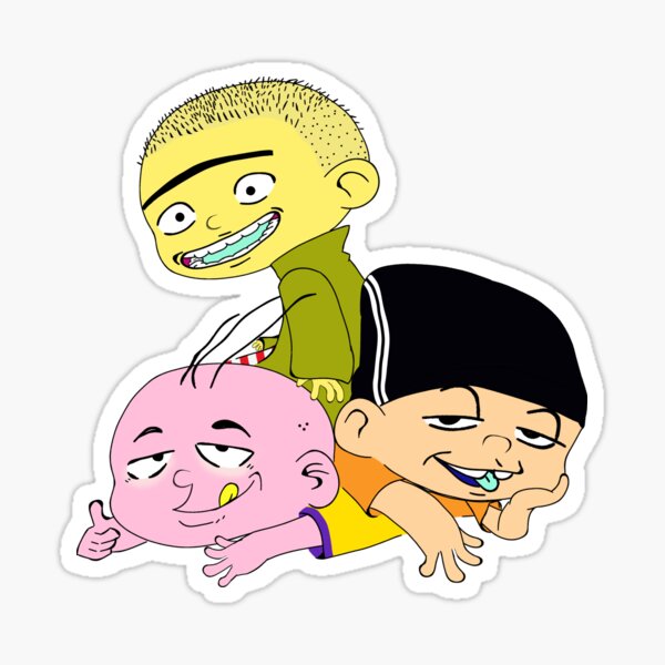 "Ed, Edd, & Eddy" Sticker by MatrizGeek | Redbubble