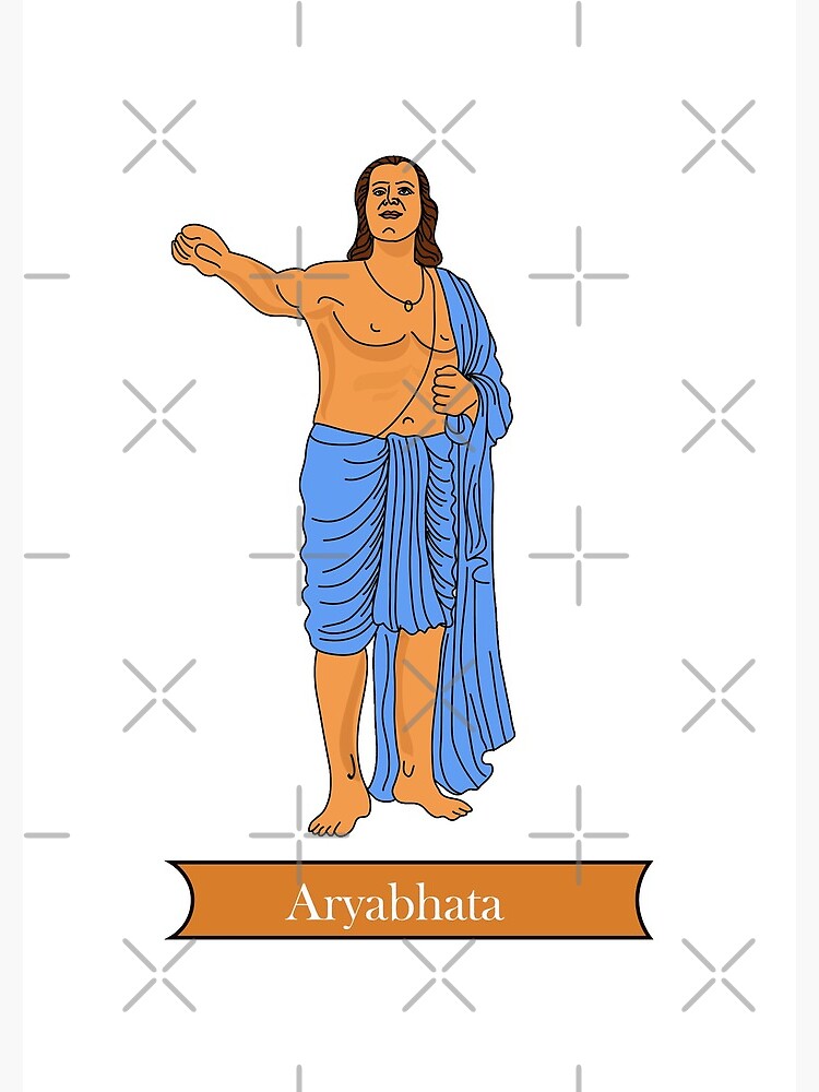 "Aryabhata poster mathematician-astronomers | Indian mathematician ...