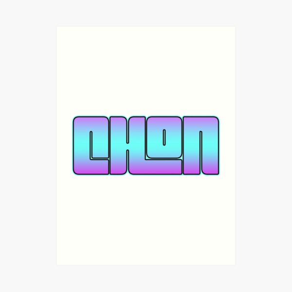 "Chon Logo " Art Print for Sale by POTRShops | Redbubble