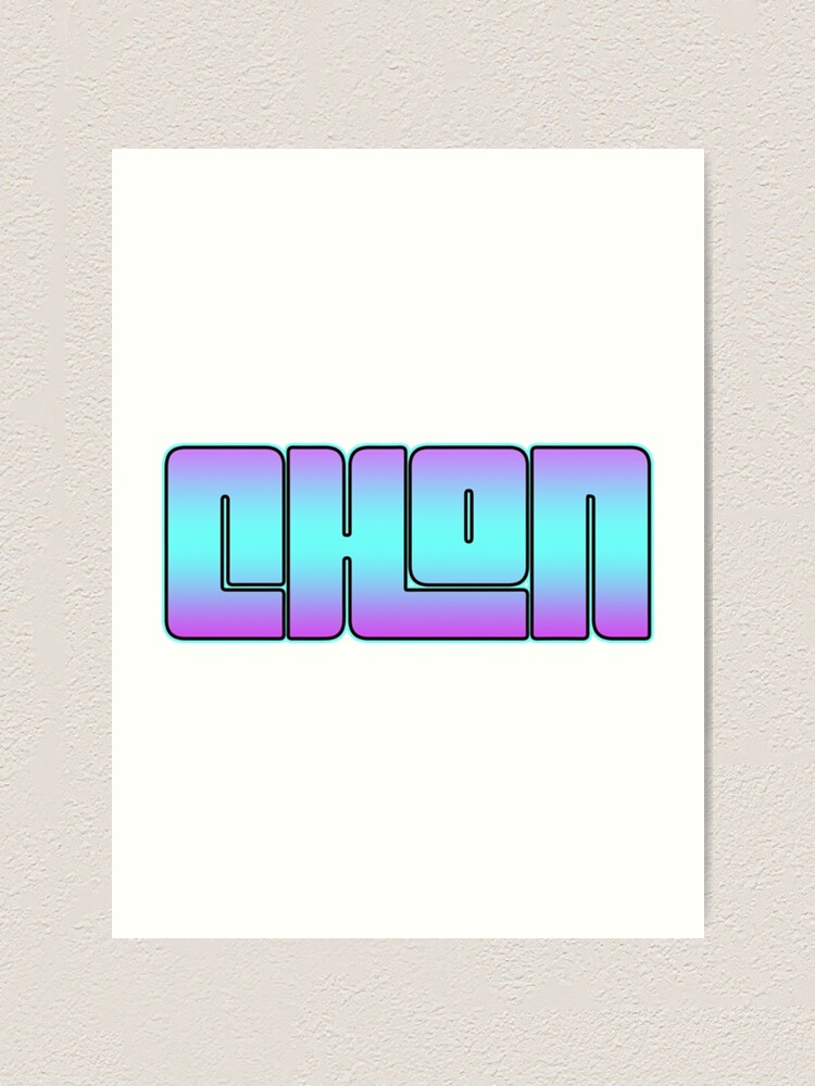 "Chon Logo " Art Print for Sale by POTRShops | Redbubble