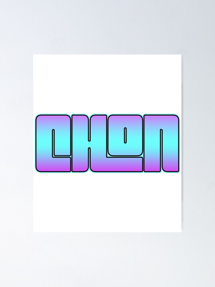 "Chon Logo " Poster by POTRShops | Redbubble