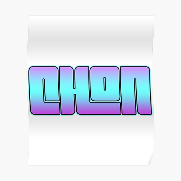 "Chon Logo " Poster by POTRShops | Redbubble