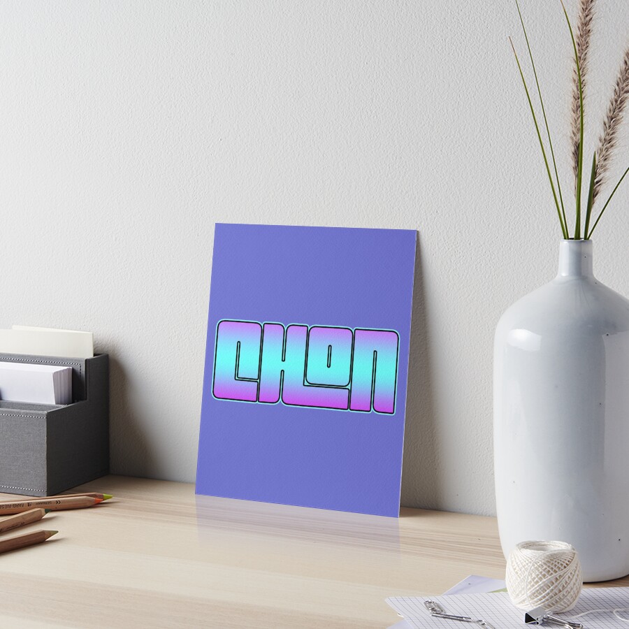 "Chon Logo " Art Board Print by POTRShops | Redbubble