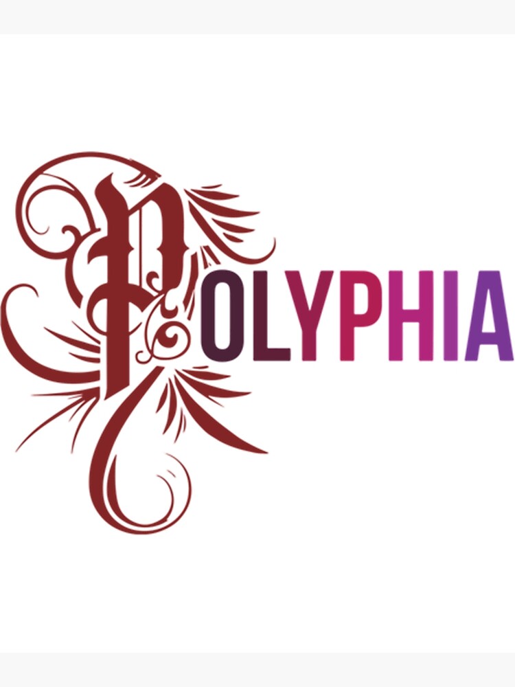 "Polyphia Color Logo" Poster by POTRShops | Redbubble