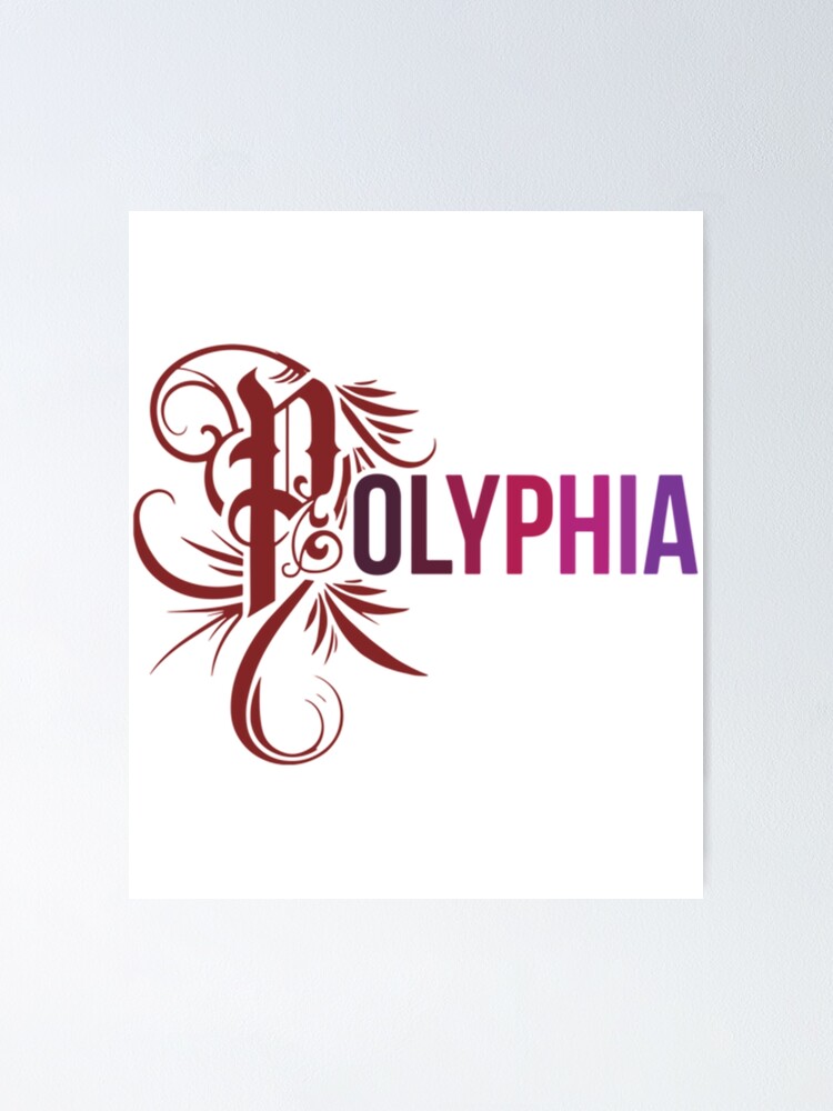 "Polyphia Color Logo" Poster by POTRShops | Redbubble