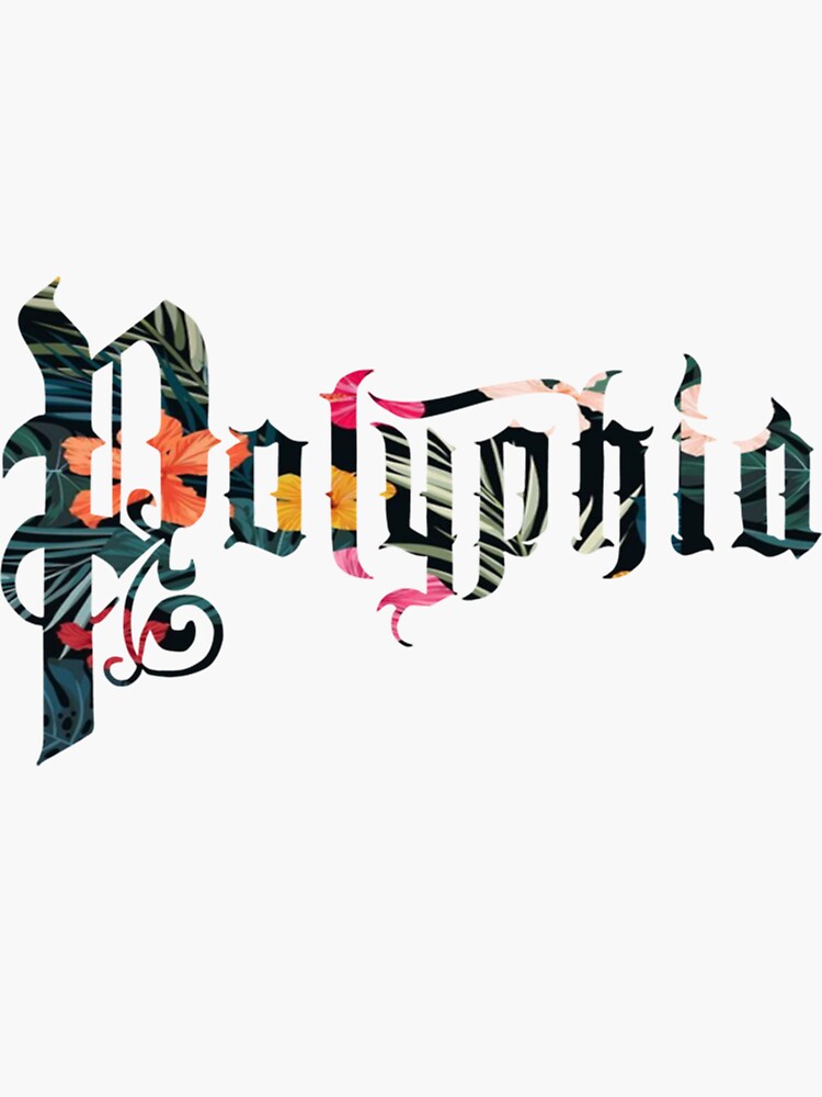 "Polyphia flowers " Sticker for Sale by POTRShops | Redbubble