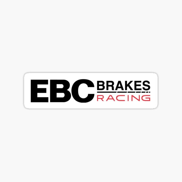 "EBC Racing Brakes logo" Sticker by peteroldfield | Redbubble