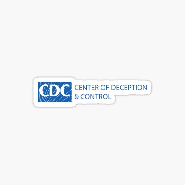"Center Of Deception And Control" Sticker for Sale by trufTeeShirts ...