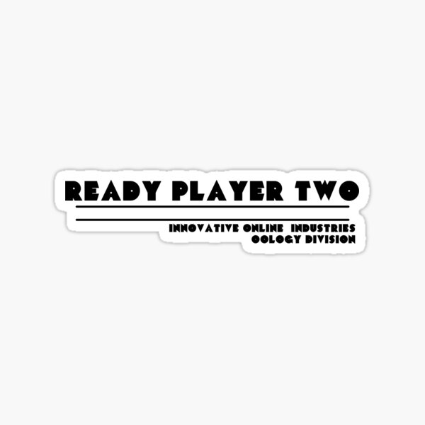 Ready Player Two Stickers | Redbubble