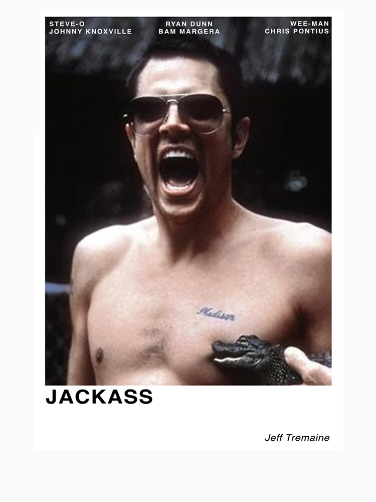 "Jackass " T-shirt for Sale by MasCtrl | Redbubble | jackass t-shirts ...