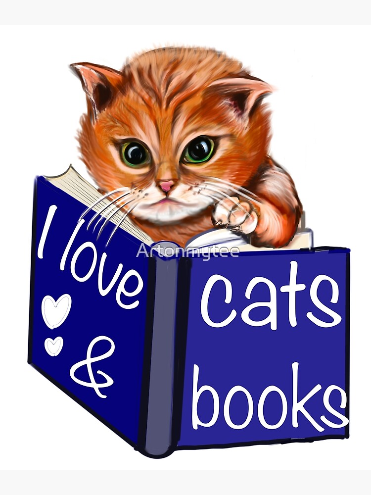 Fondos De Gatitos Y Libros Ilustración De Fondo Sin Costuras Con