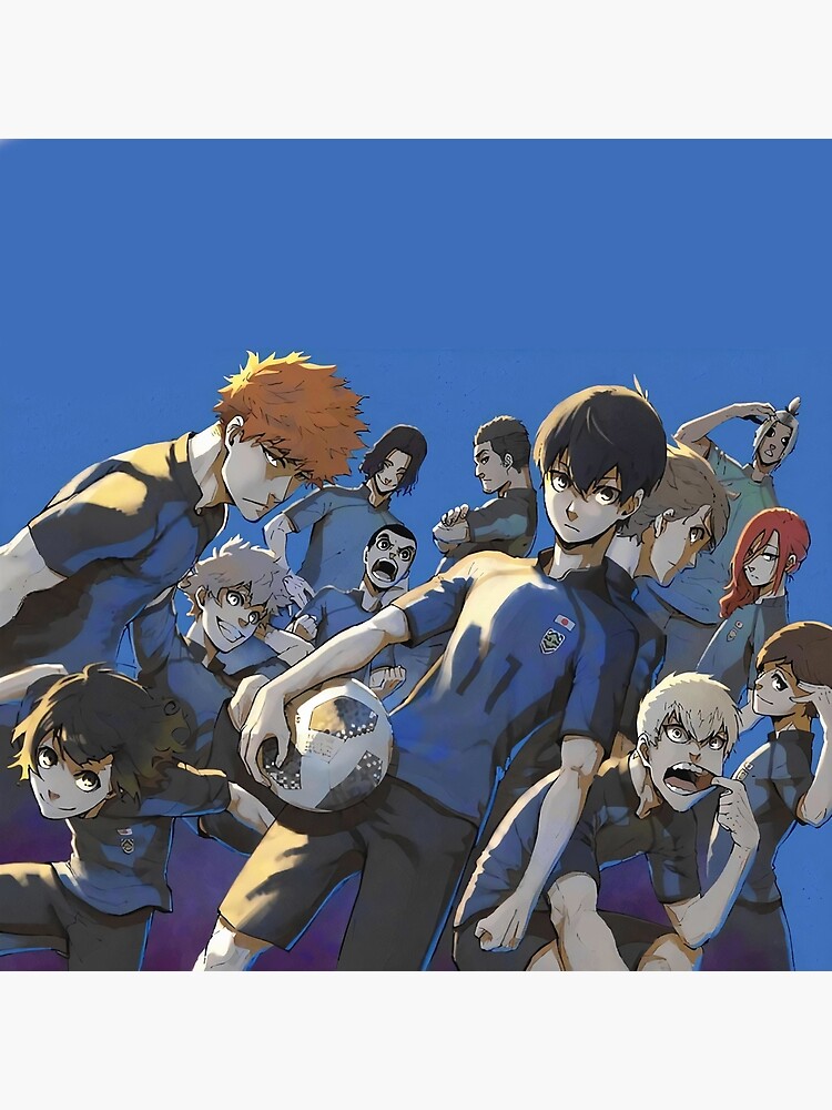 "the best team - blue lock" Poster for Sale by venussianshop | Redbubble