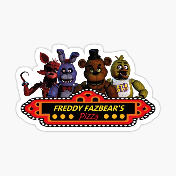 "fnaf security breach" Sticker for Sale by benfami | Redbubble