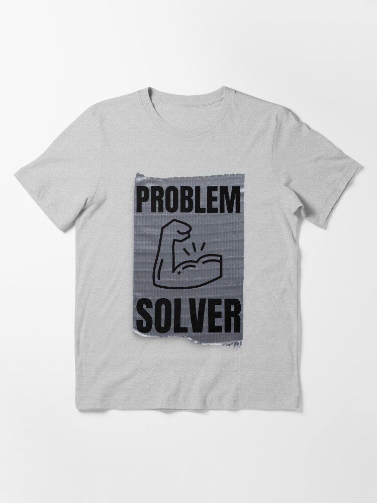 "Problem Solver problem solver- funny Duct tape husband father" T-shirt ...