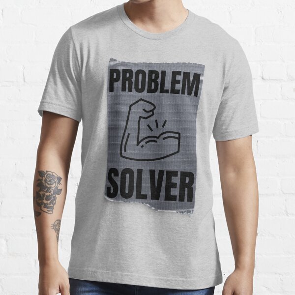 "Problem Solver problem solver- funny Duct tape husband father" T-shirt ...