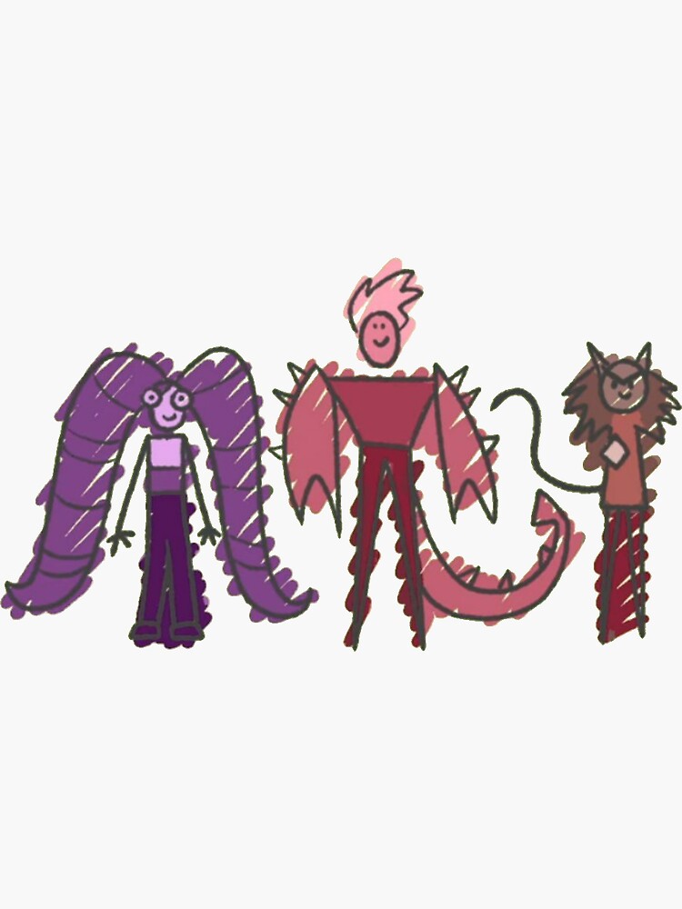 "Super Pal Trio Drawing | She-Ra" Sticker for Sale by mirijarts | Redbubble