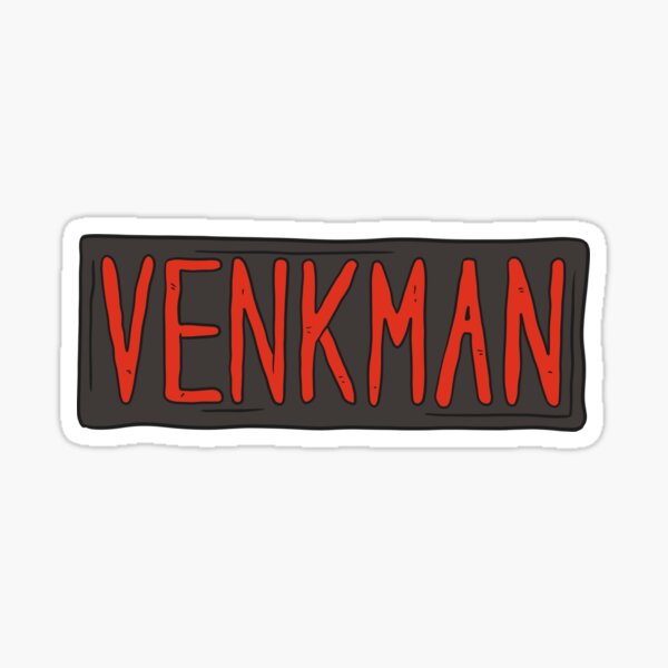 "GHOSTBUSTERS - Venkman Patch" Sticker for Sale by smilefgc | Redbubble