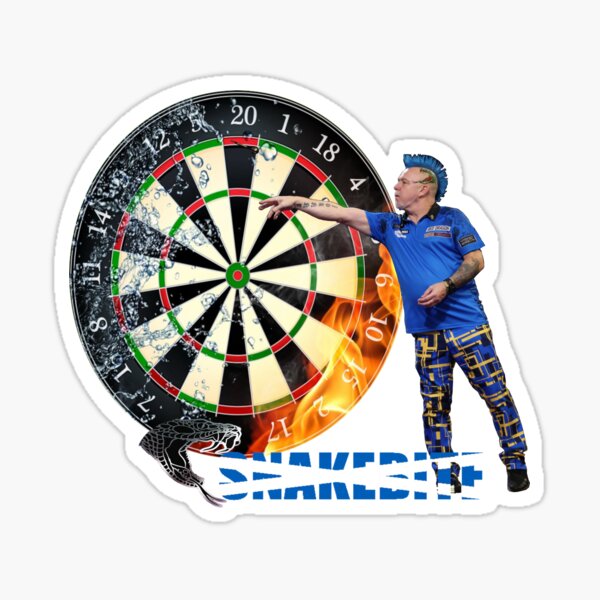 "Peter Wright Snakebite " Sticker for Sale by patoalex | Redbubble