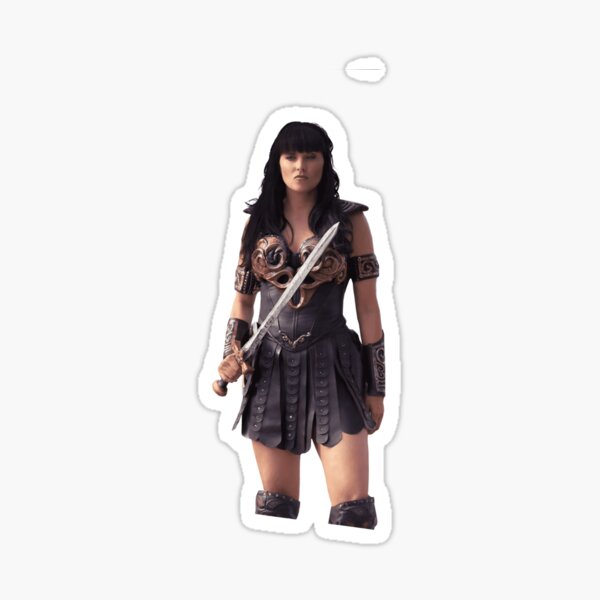"Xena" Sticker by Double-Ghost | Redbubble