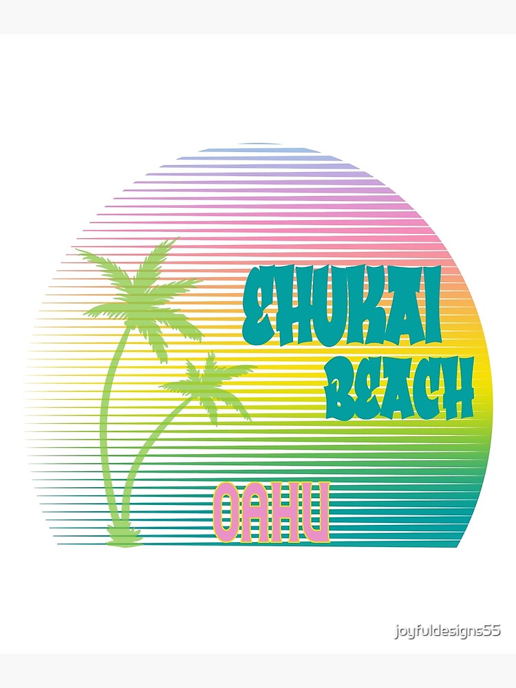 "Ehukai Beach Oahu Hawaii" Poster for Sale by joyfuldesigns55 | Redbubble