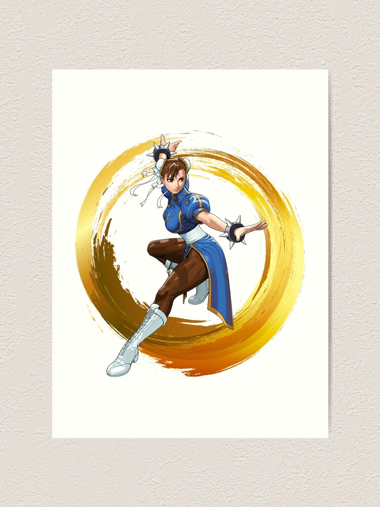 "Chun Li: Street Fighter" Art Print by NBEdits | Redbubble