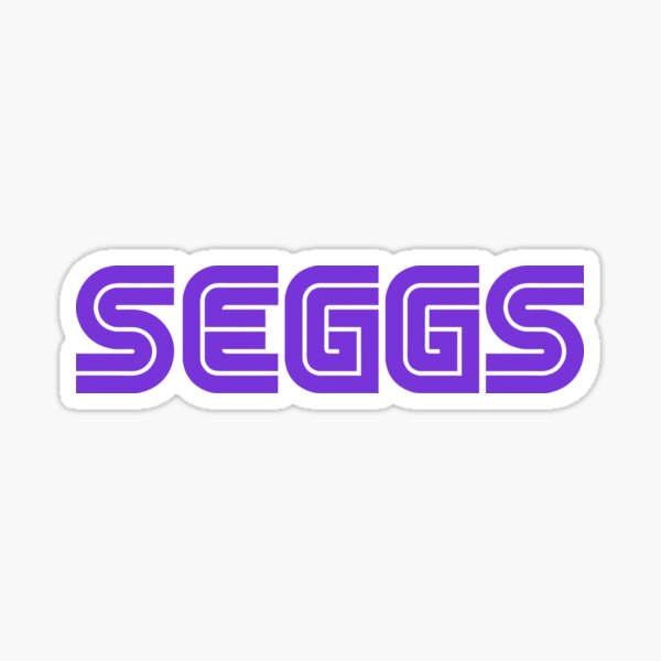 "Seggs design" Sticker for Sale by LukjanovArt | Redbubble