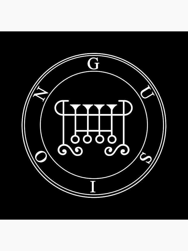 "Gusion - Goetia (white)" Poster for Sale by Shadow-Kingdom | Redbubble