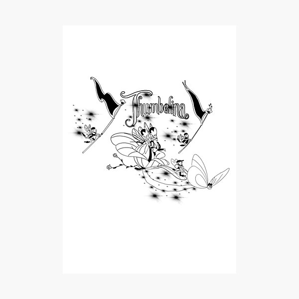 Thumbelina” King Colbert and Queen Tabitha Design" Photographic Print ...