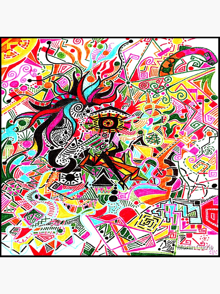 "Twin Vision" Sticker by merlC | Redbubble