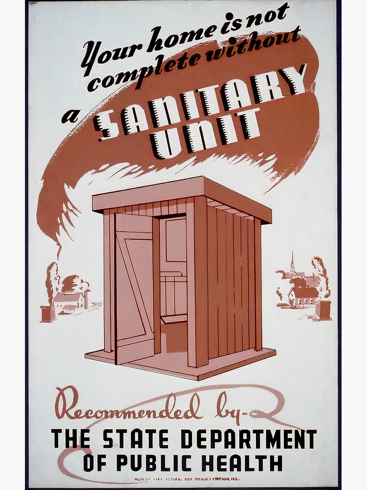 "Vintage Outhouse Poster" Poster for Sale by VPH-merch | Redbubble