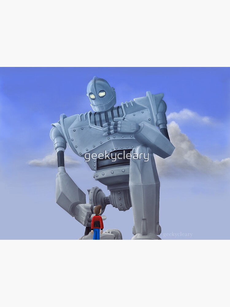 "Iron Giant" Sticker for Sale by geekycleary | Redbubble