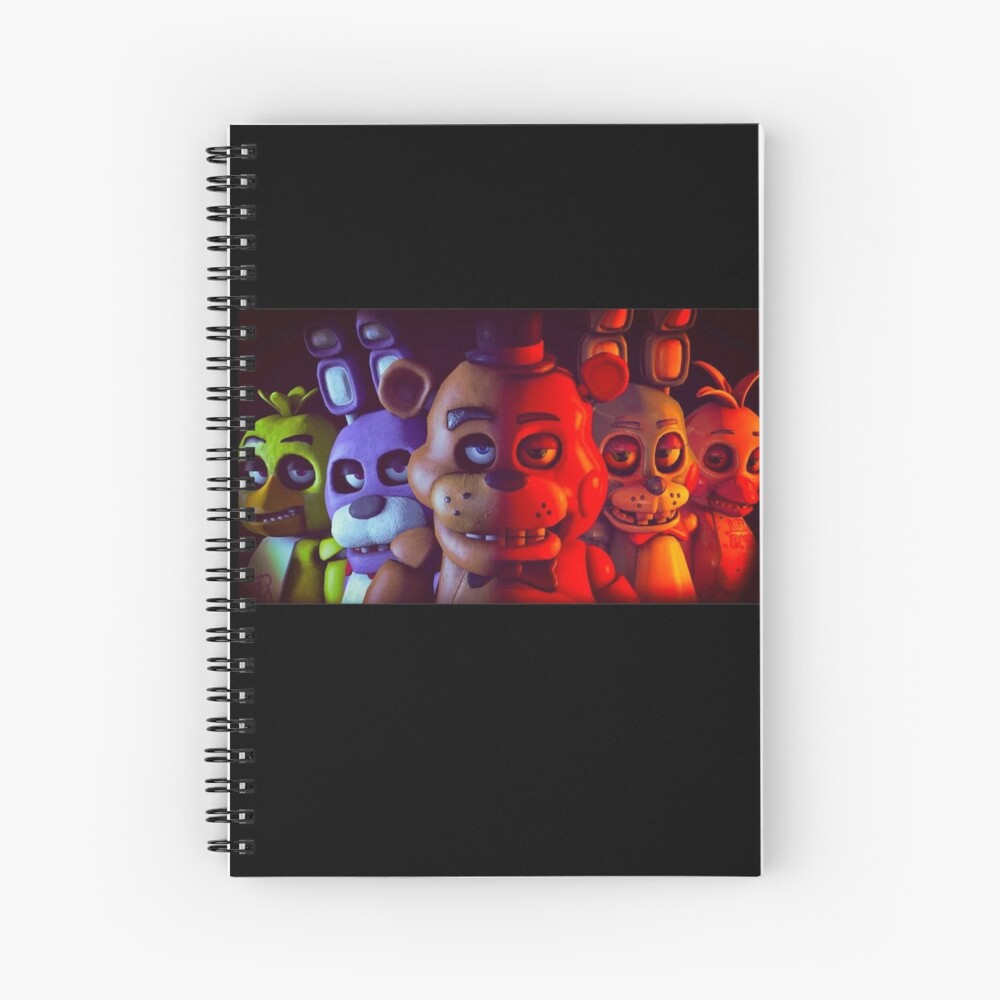 "Glamrock Freddy FNAF Security Breach character" Spiral Notebook by ...