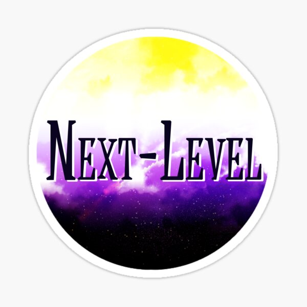 "N for Next-Level" Sticker for Sale by MelChan1003 | Redbubble
