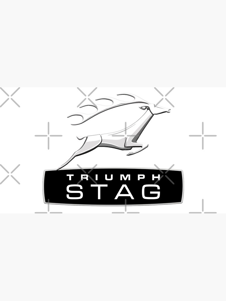 "Triumph Stag Logo with text" Cap for Sale by CellularSong | Redbubble