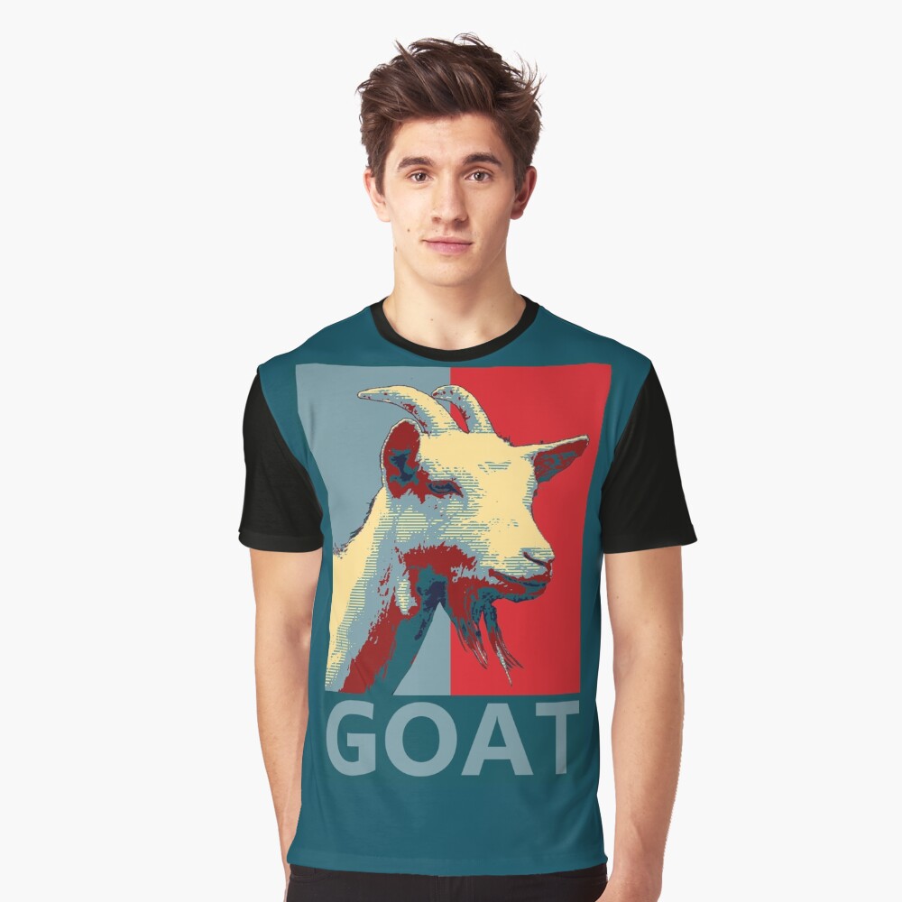 "GOAT" Sticker for Sale by tnoteman557 | Redbubble