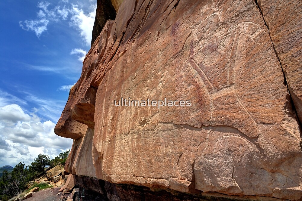"McConkie Ranch Petroglyphs - Dry Fork Canyon - Vernal - Utah" by ...