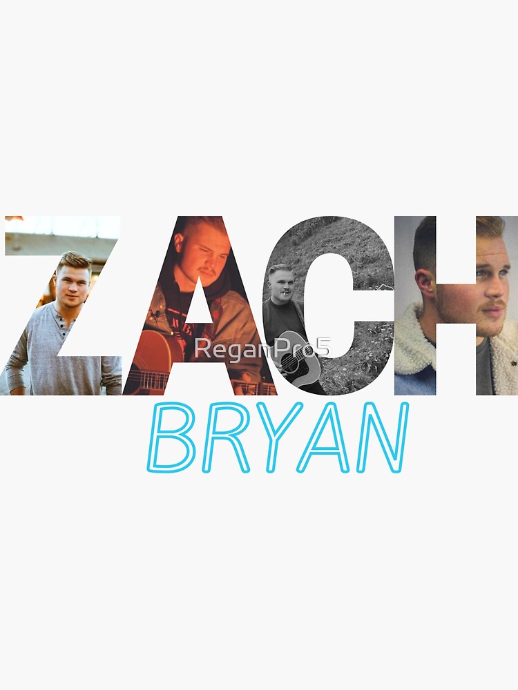 Sticker « t-shirt zach bryan | autocollant », par ReganPro5 | Redbubble