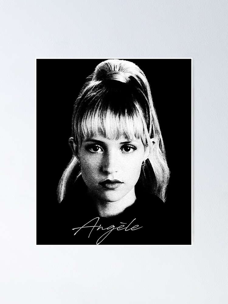 "Angèle - Portrait" Poster by JeffereyCroc | Redbubble