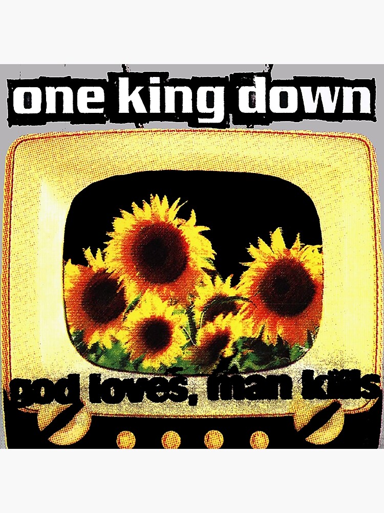 "One King Down" Poster for Sale by densmoore | Redbubble