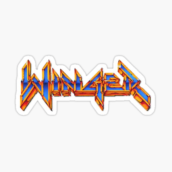 "Winger Band Logo Vintage Classic" Sticker for Sale by florencemck ...